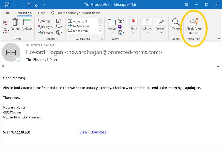 Phishing UCF Information Security